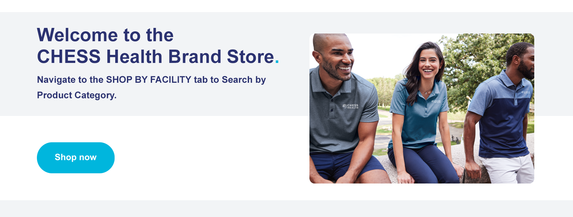 Welcome to the CHESS Health Brand Store